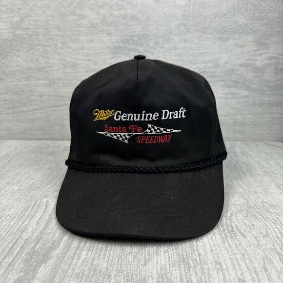Nolan Miller | Accessories | Vintage Santa Fe Speedway Hat Cap Strap ...